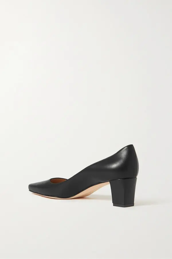 Manolo Blahnik Okkatopla 50 Leather Pumps