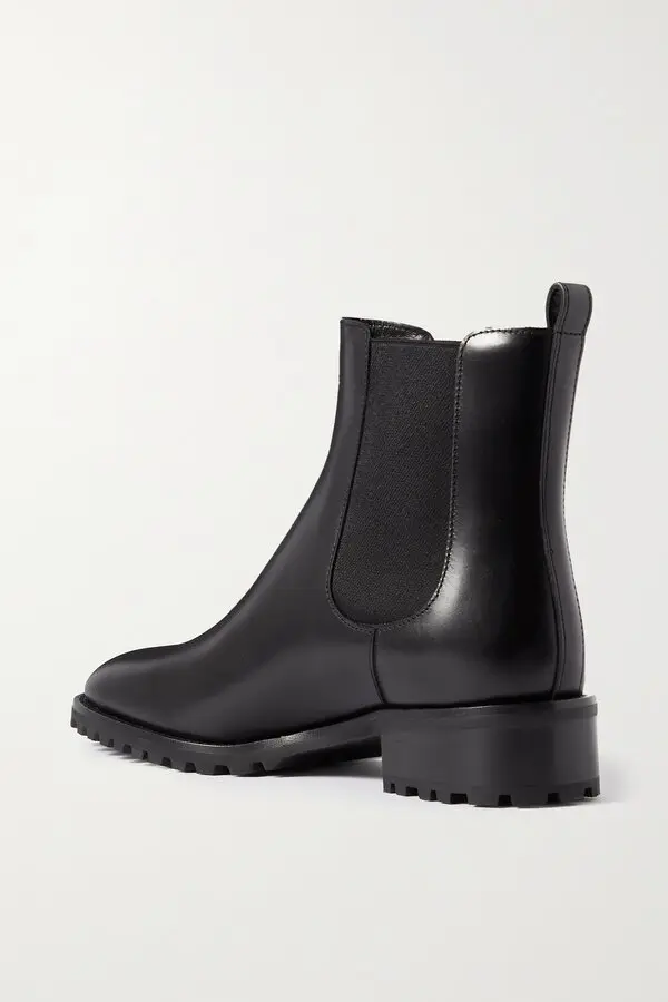 Manolo Blahnik Chelata 30 Leather Chelsea Boots