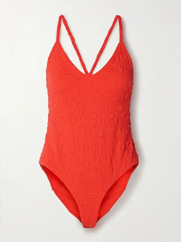 Mara Hoffman Emma Recycled Swimsuit - Red