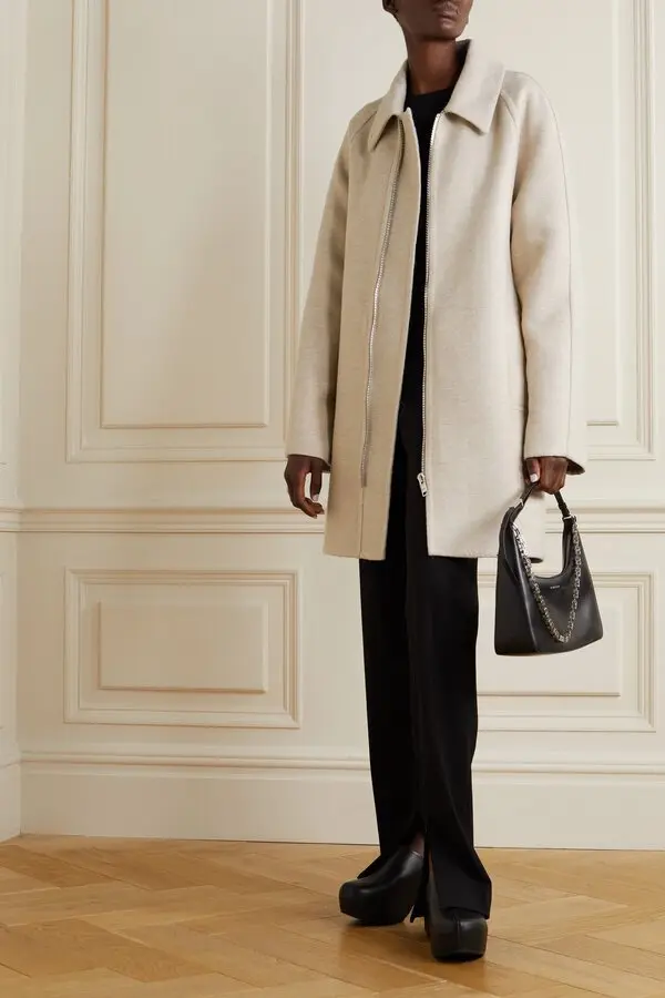 Givenchy Belted Wool, Silk, And Cashmere-blend Coat