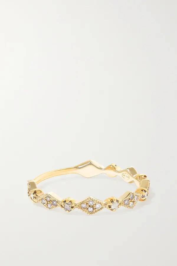 Pascale Monvoisin Ava N°1 Diamond Ring - Gold