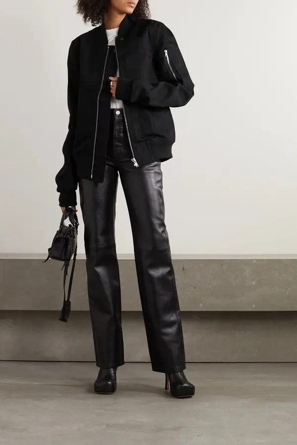 Rick Owens Flight Denim Bomber Jacket