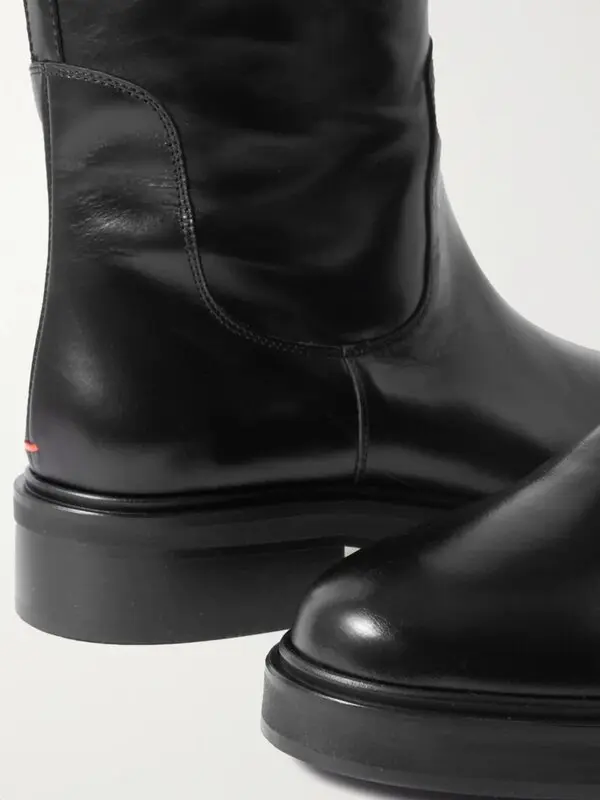 AeydĒ Henry Leather Knee Boots