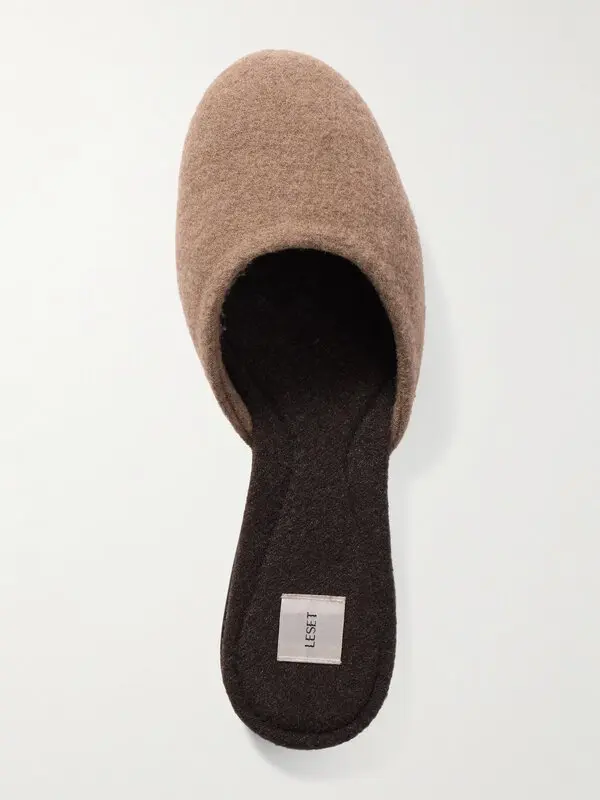 LESET Romy Fleece Mules