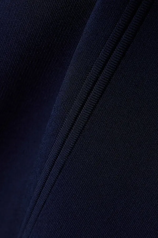 Galvan Tyra Stretch-knit Midi Dress