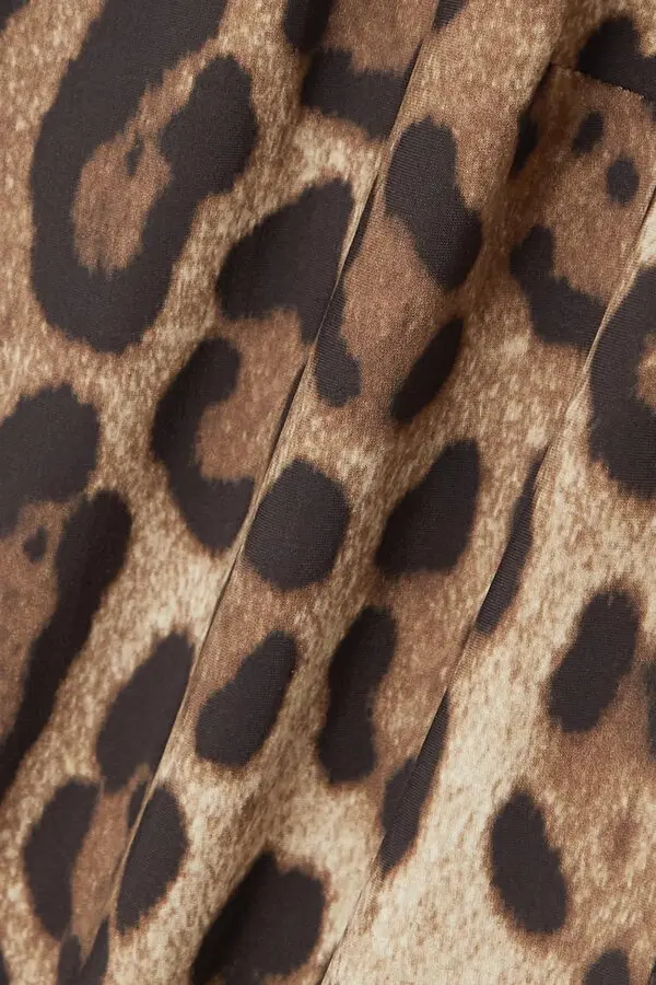 Dolce & Gabbana Leopard Print One Piece Swimsuit