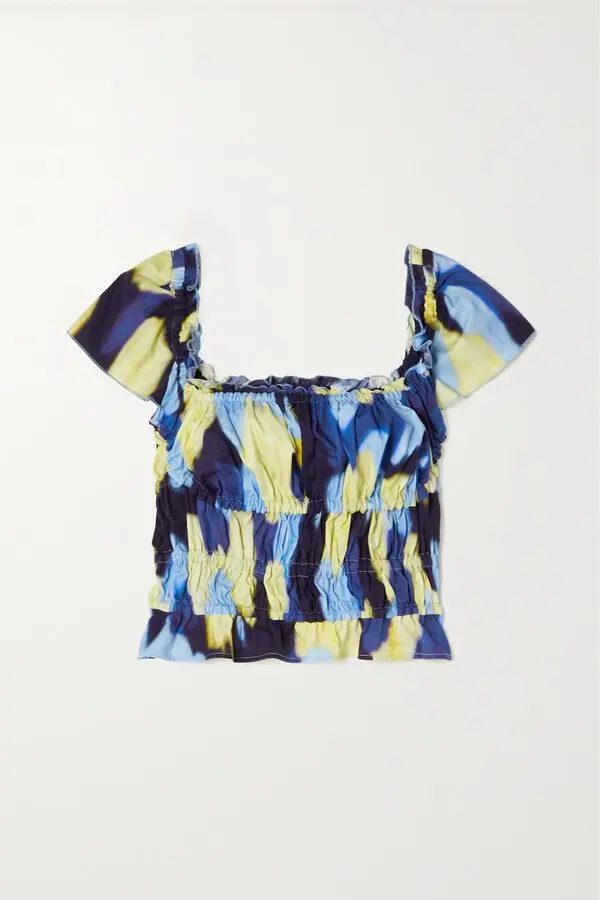 Altuzarra Darcey Printed Top