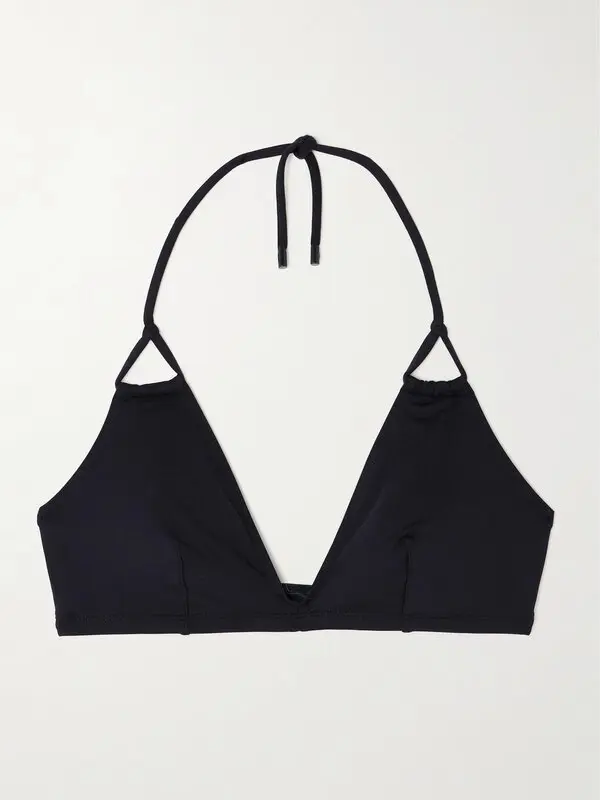 ERES Java Remix Knotted Halterneck Bikini Top