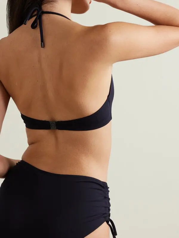 ERES Java Remix Knotted Halterneck Bikini Top