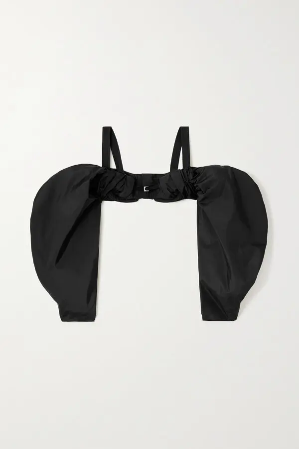 Jacquemus Cold-shoulder Bustier Top