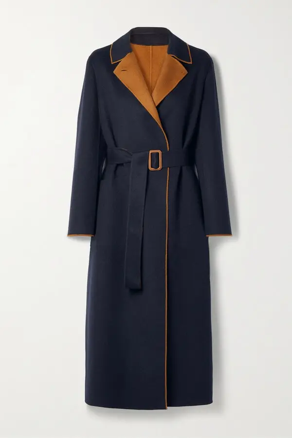 Loro Piana Reversible Belted Cashmere Coat