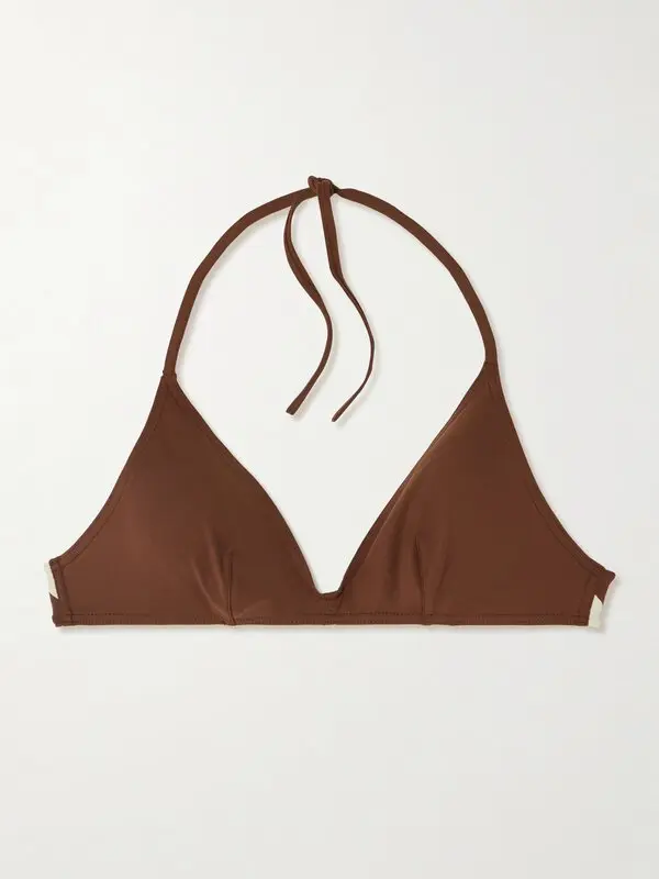 ERES Cubisme Patchwork Triangle Bikini Top