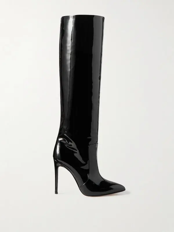 Paris Texas Stiletto Patent-leather Knee High Boots