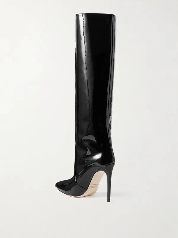Paris Texas Stiletto Patent-leather Knee High Boots