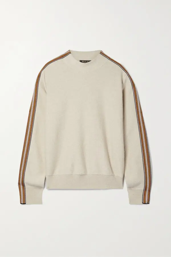 Loro Piana Dolce Vita" Striped Cashmere Sweater