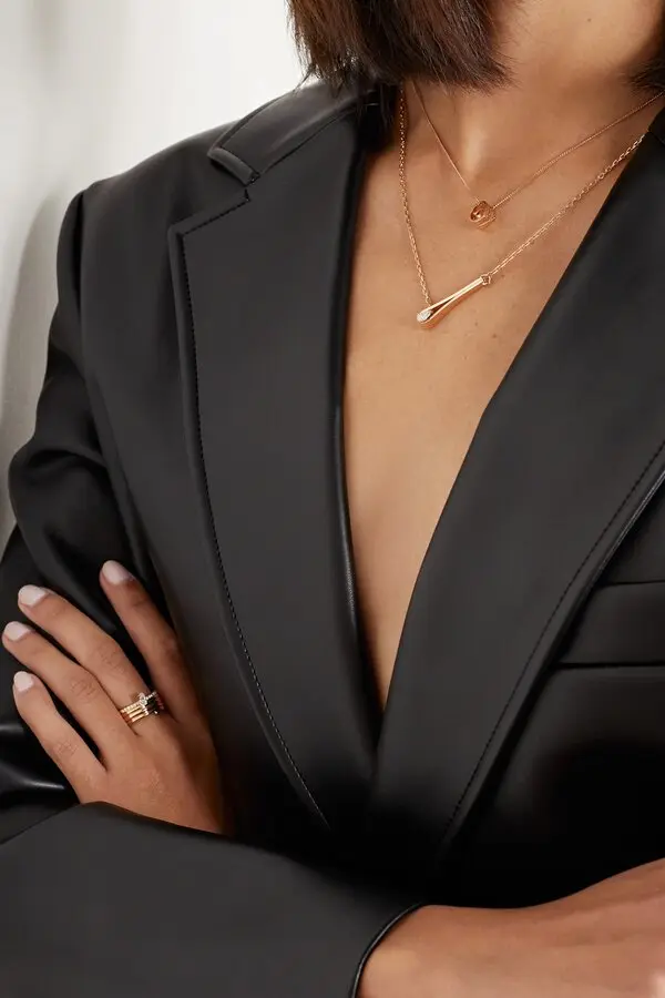 REPOSSI Serti Inversé 18-karat Diamond Necklace