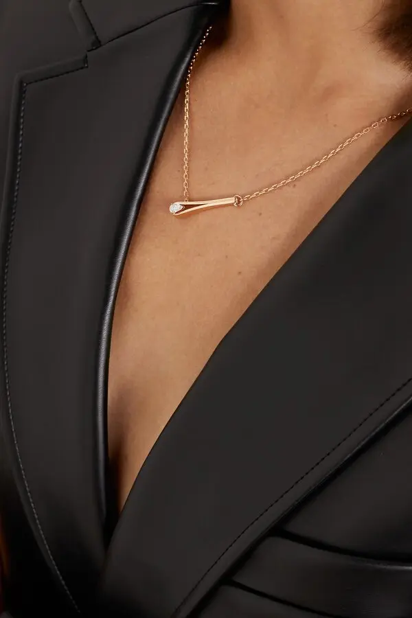 REPOSSI Serti Inversé 18-karat Diamond Necklace