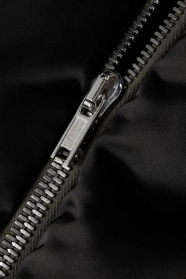 Rick Owens Tie-detailed Quilted Shell Down Bomber Jacket