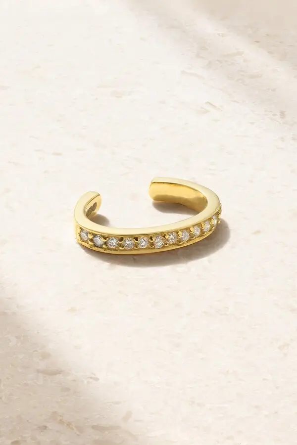 ANITA KO 18-karat Diamond Ear Cuff - Gold