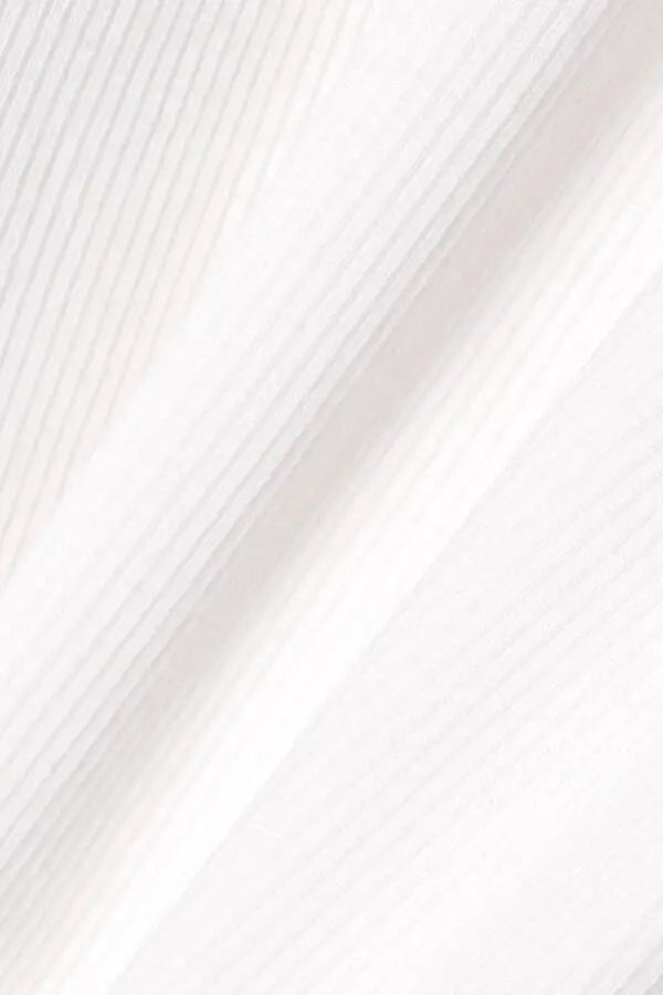 LESET Kelly Ribbed Stretch-cotton Jersey Top - White