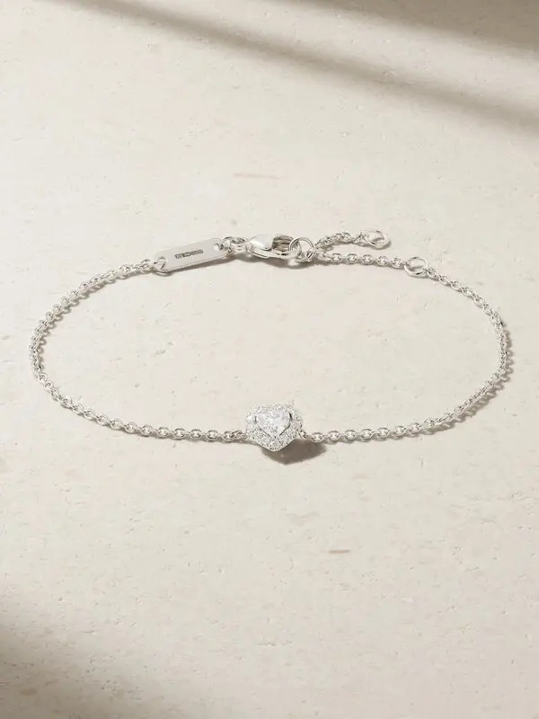 DE BEERS LONDON De Beers Aura Solitaire Diamond Bracelet - Gold