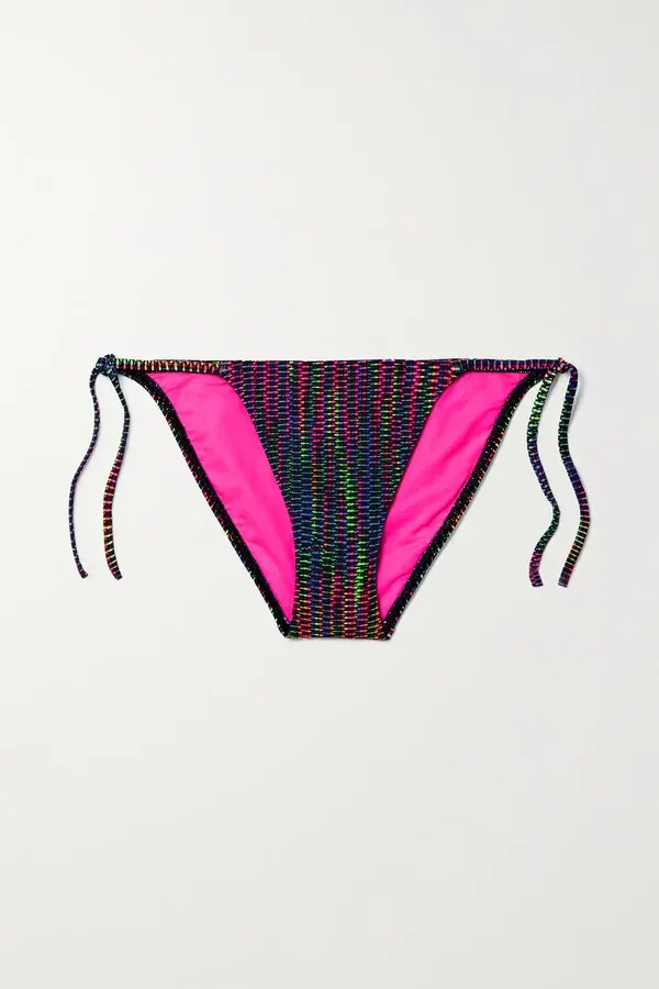 ERES Reflet Caméléon Printed Bikini Briefs - Multi