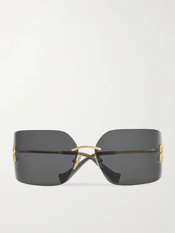 Miu Miu D-frame Sunglasses - Black