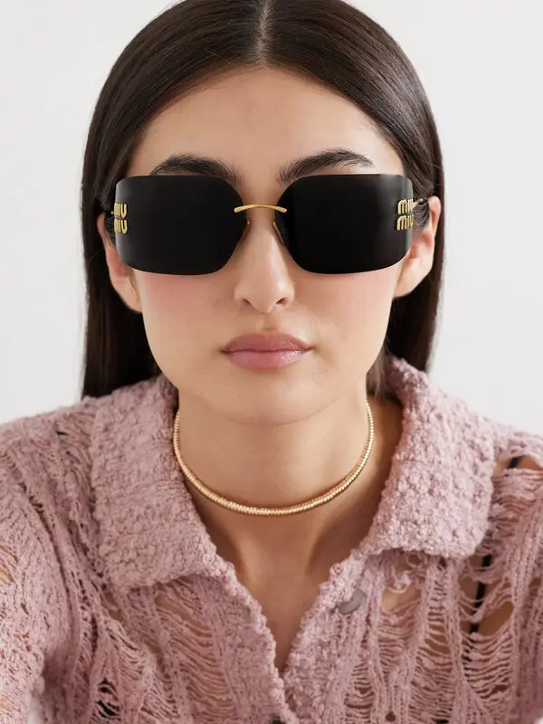 Miu Miu D-frame Sunglasses