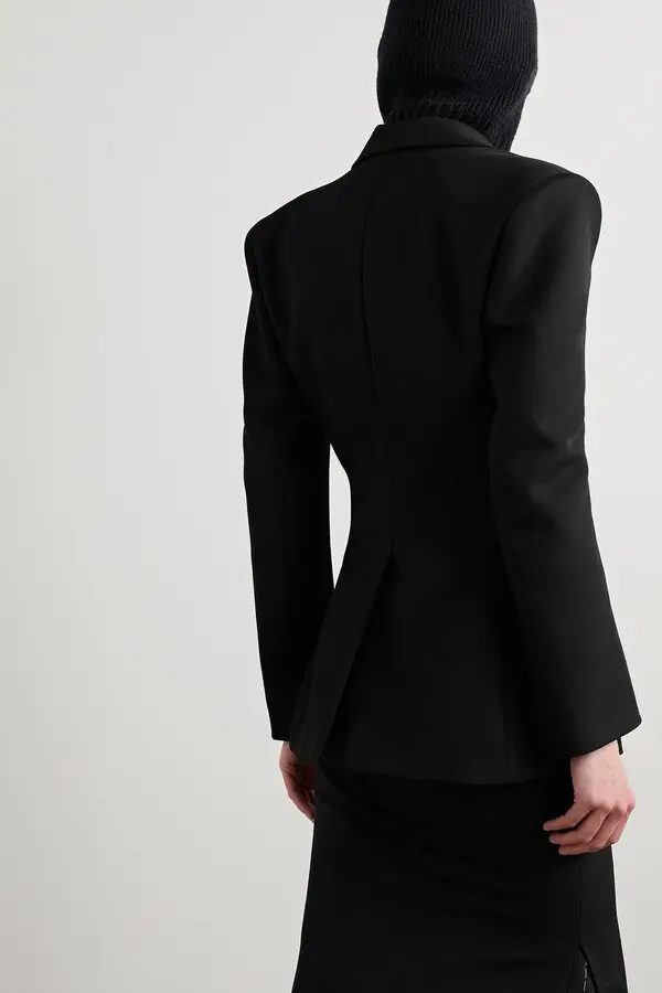 THE ROW Halm Grain De Poudre Wool Blazer