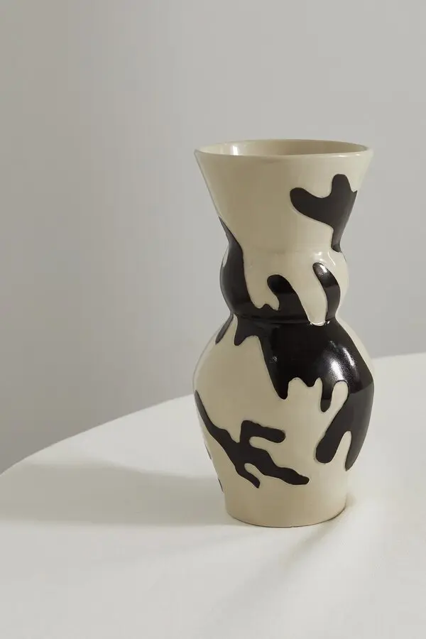 MARLOE MARLOE Net Sustain Lucie Glazed Ceramic Vase