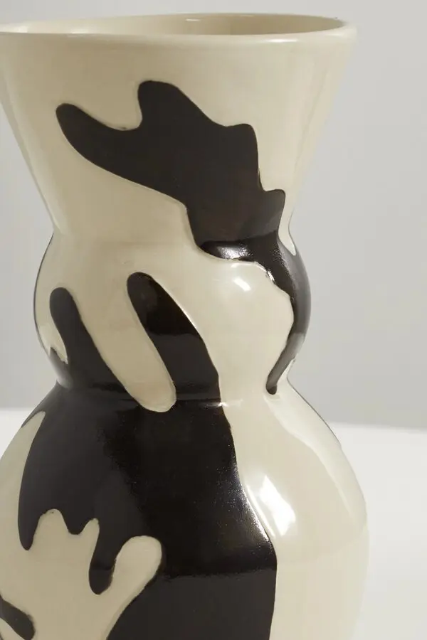 MARLOE MARLOE Net Sustain Lucie Glazed Ceramic Vase