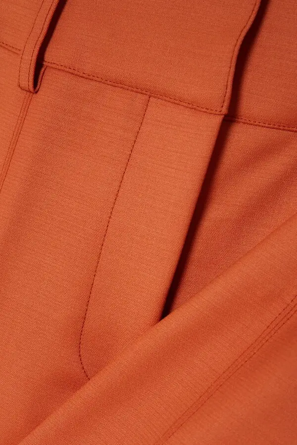 Gabriela Hearst Rhein Wool-blend Flared Trousers