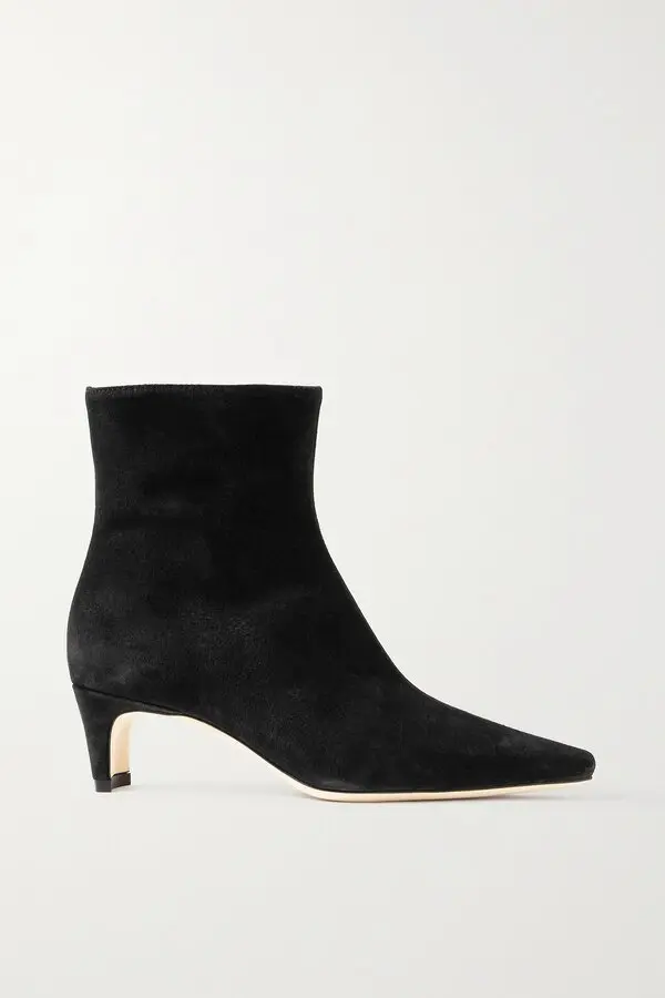Staud Wally Suede Ankle Boots