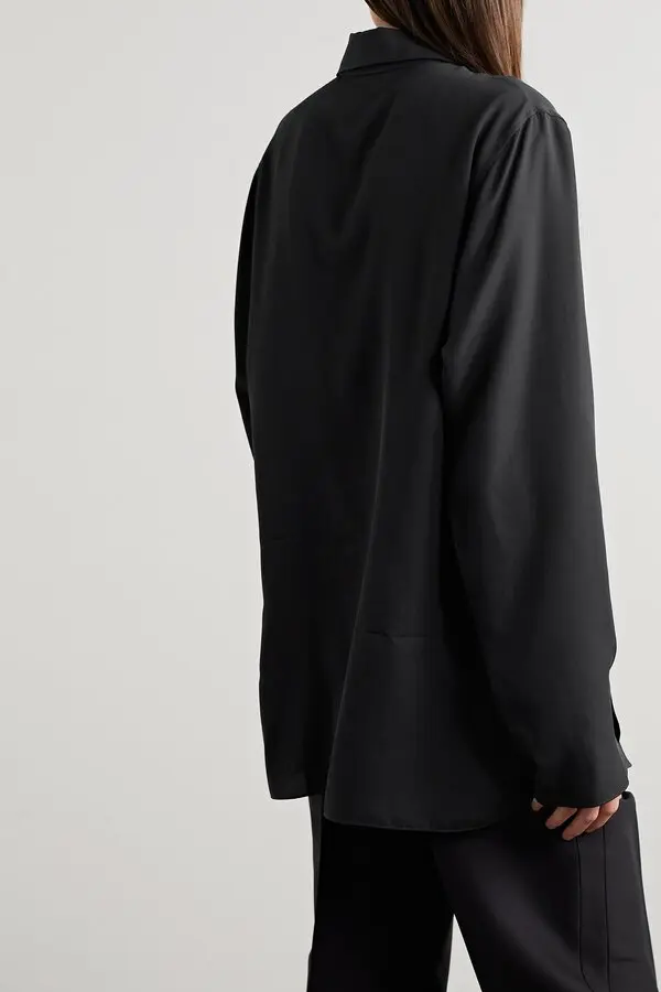 THE ROW Malon Silk Shirt