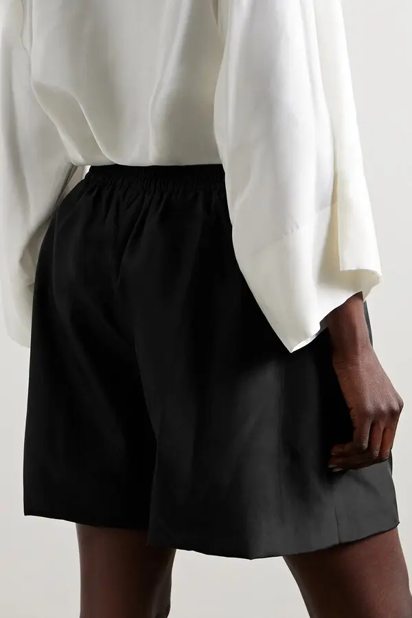 THE ROW Gunther Shell Shorts