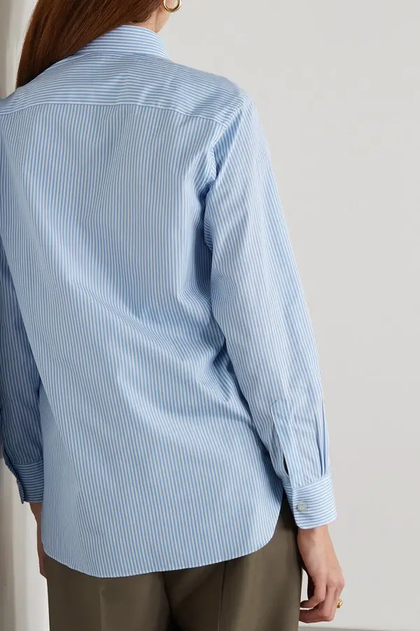 Charvet Striped Cotton-poplin Shirt