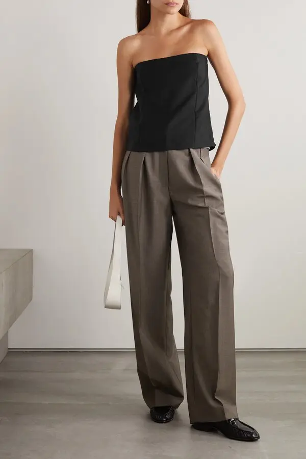 THE ROW Melini Strapless Top