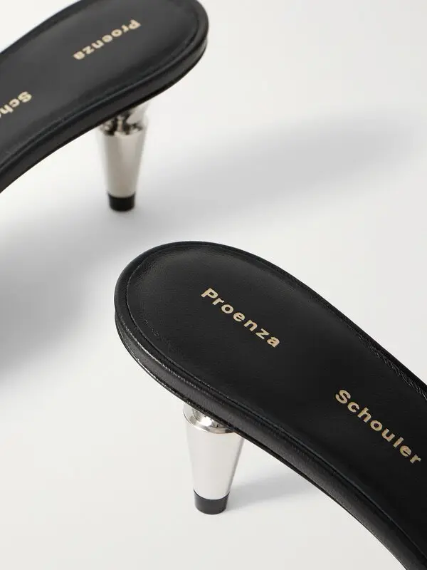 Proenza Schouler Spike Leather Mules