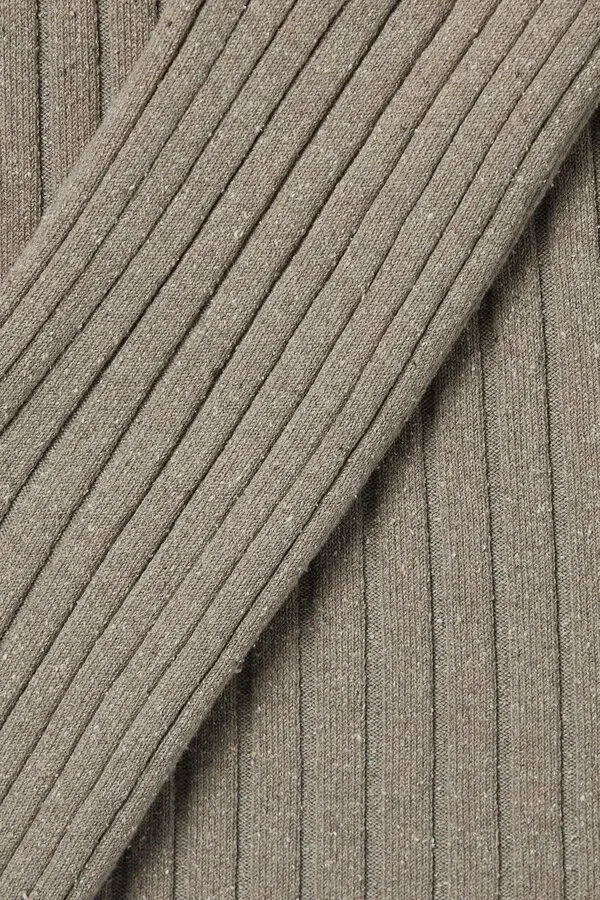 THE ROW Deidree Ribbed Silk Sweater
