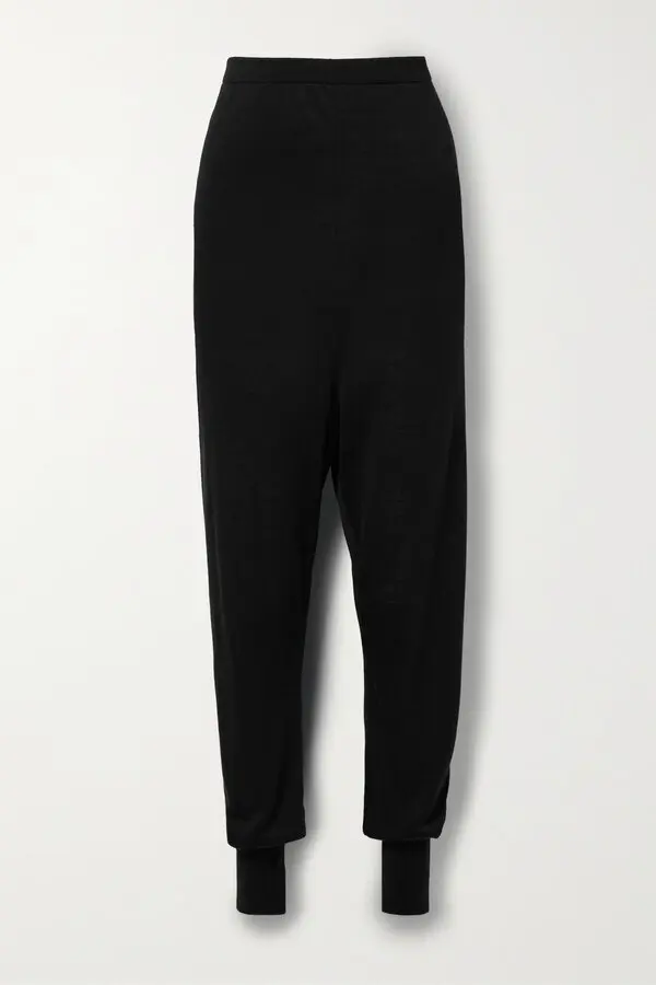 THE ROW Dalbero Tapered Linen And Silk-blend Pants
