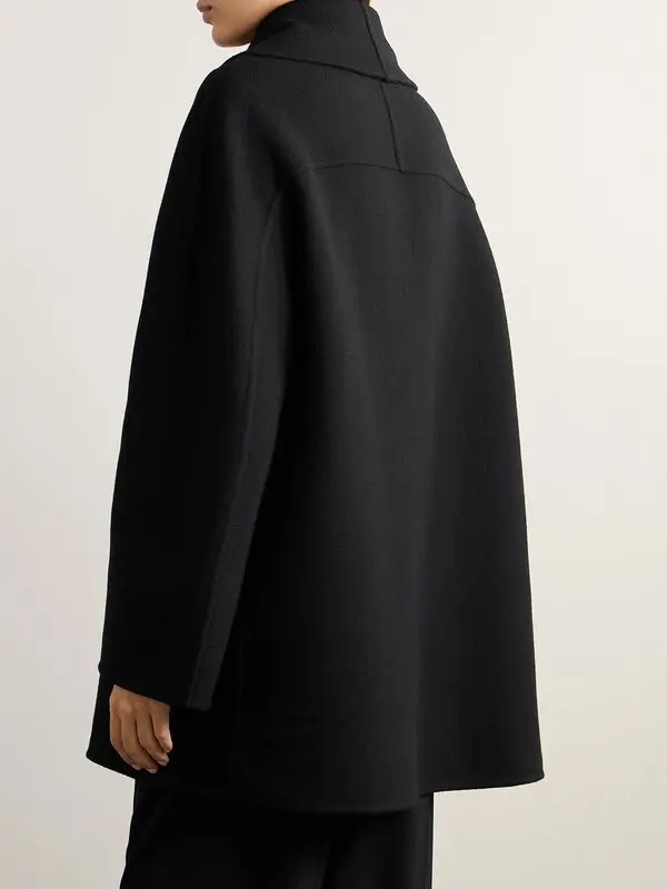 THE ROW Polli Double-breasted Wool-blend Coat