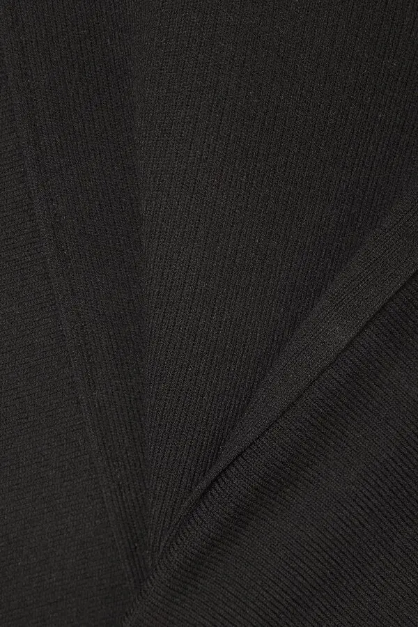 Rick Owens Open-back Stretch-knit Top