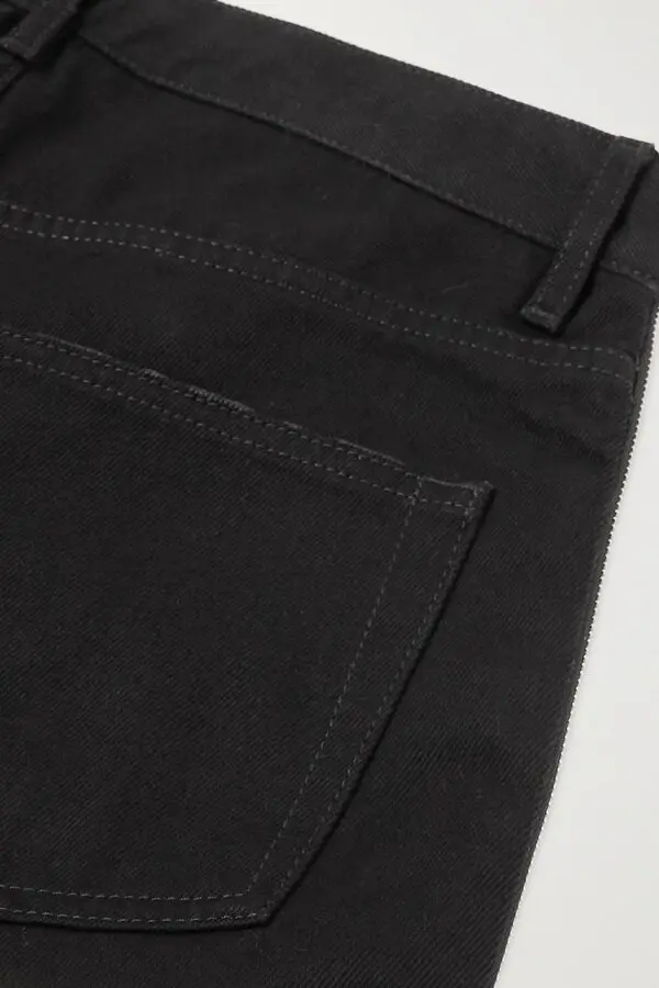 Gauchère Zip-detailed Straight Leg Jeans