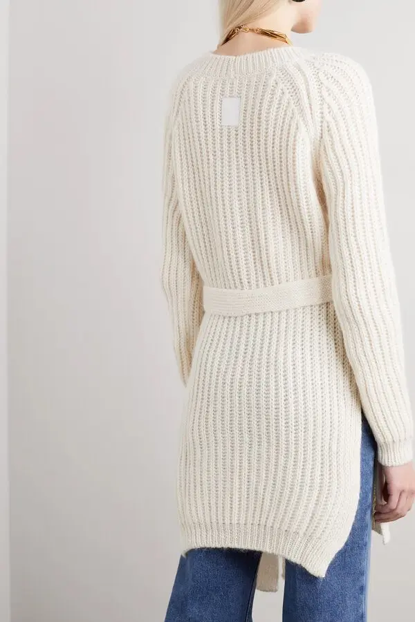 Loewe Belted Alpaca-blend Sweater