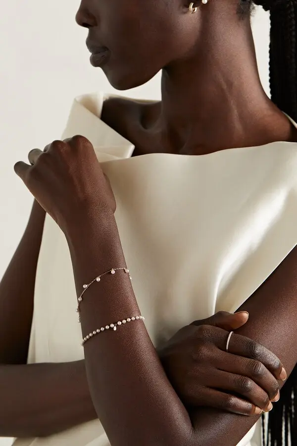Mizuki 14-karat Akoya Pearl Bracelet