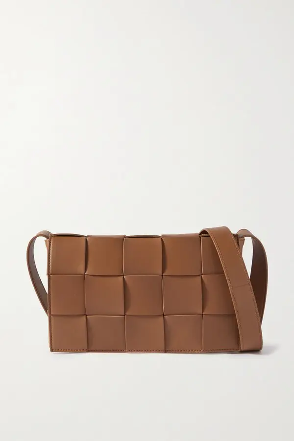 Bottega Veneta Cassette Medium Intrecciato Shoulder Bag