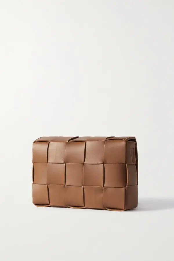 Bottega Veneta Cassette Medium Intrecciato Shoulder Bag