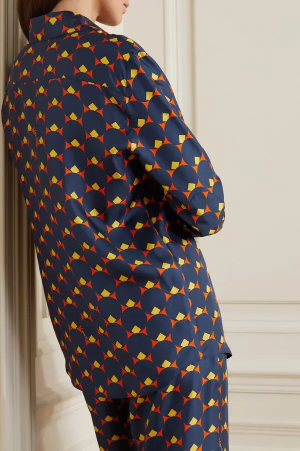 LANVIN Printed Silk Shirt