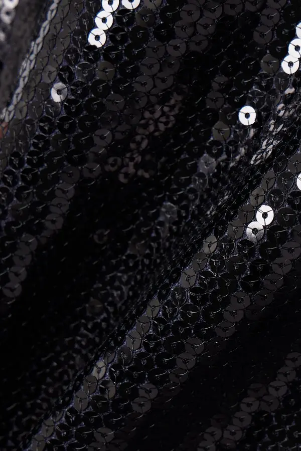 Alex Perry Strapless Sequined Crepe Midi Dress