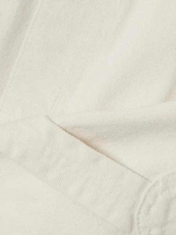 FRAME Cropped Wide-leg Cotton-twill Pants